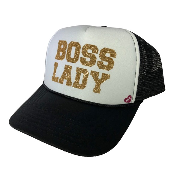 Mother Trucker | Accessories | Boss Lady Trucker Hat By Mother Trucker ...
